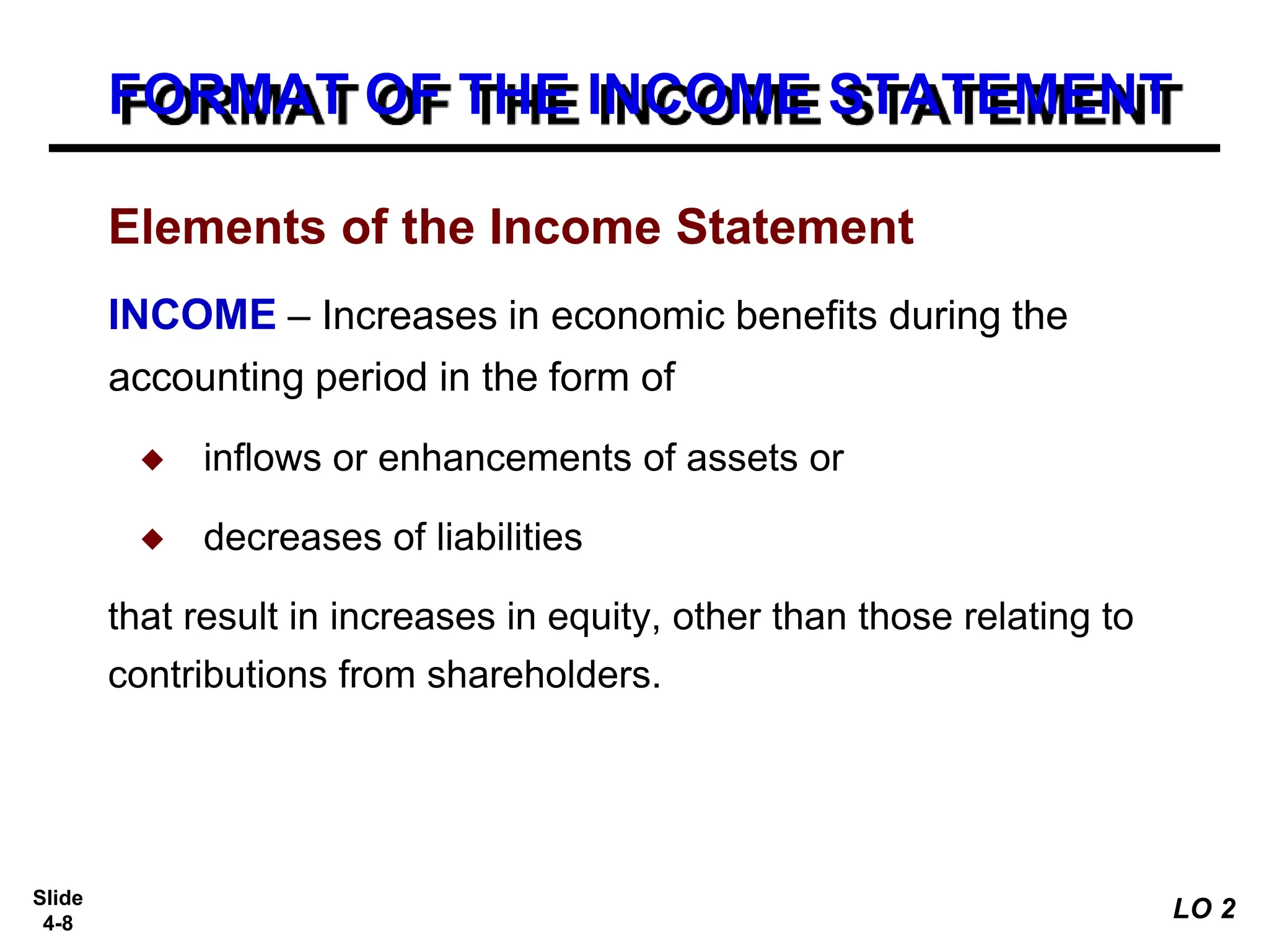 Income Statement and related information | PPTX