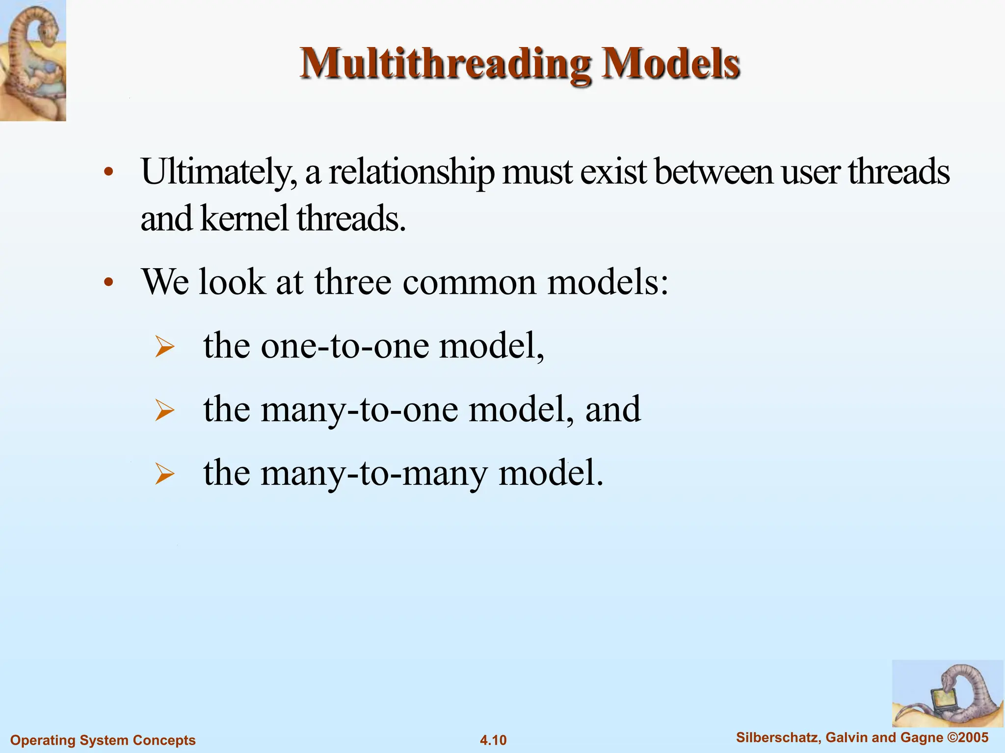 OS-operating systems- ch04 (Threads) ... | PPT