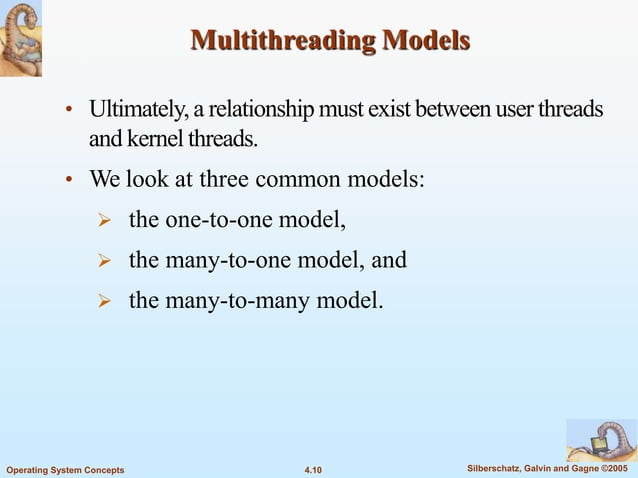 OS-operating systems- ch04 (Threads) ... | PPT