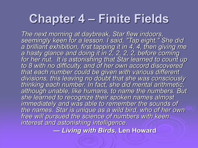 ch04 cryptography and network security.ppt | Physics | Science