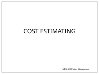 budgeting in project management introduction | PPT