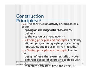 principles of practice software engineering | PPTX