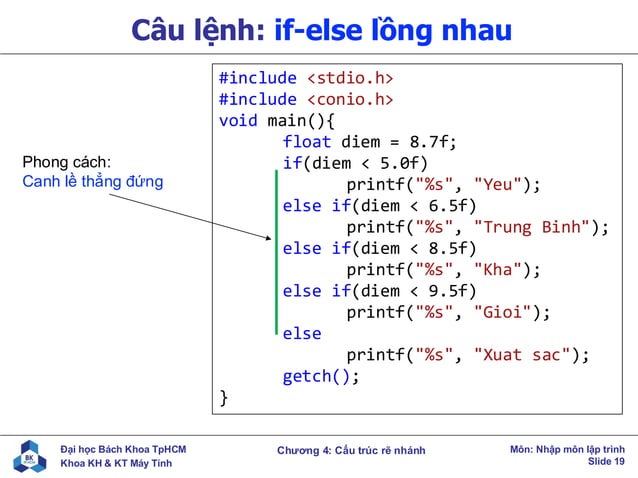 Ch04 - Cau truc re nhanh- nhap mon lap trinh hcmut | PDF