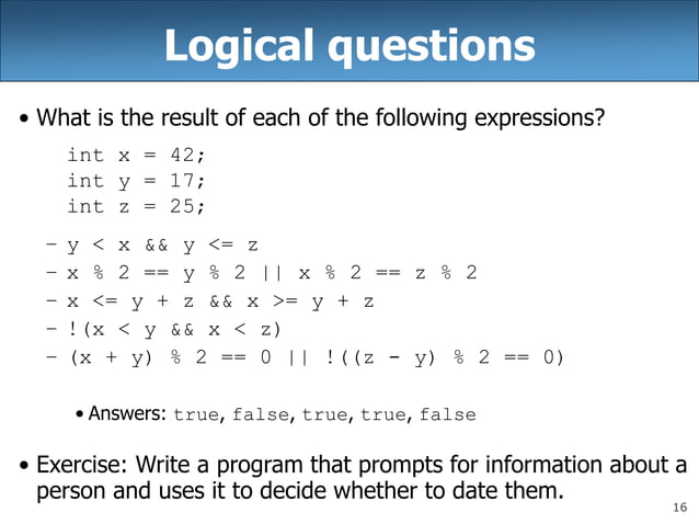Ch04 Conditional Executionppt