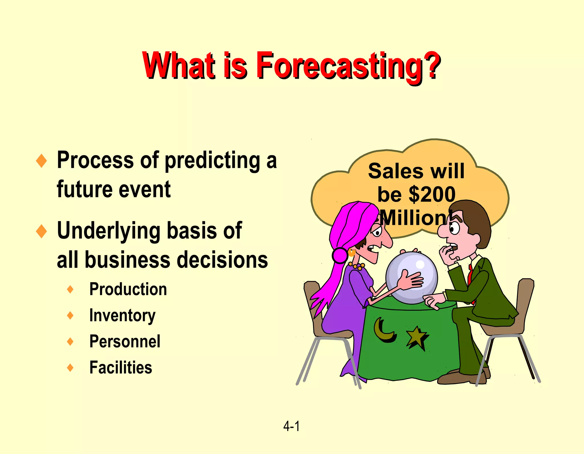 Ch04 forecasting | PPT