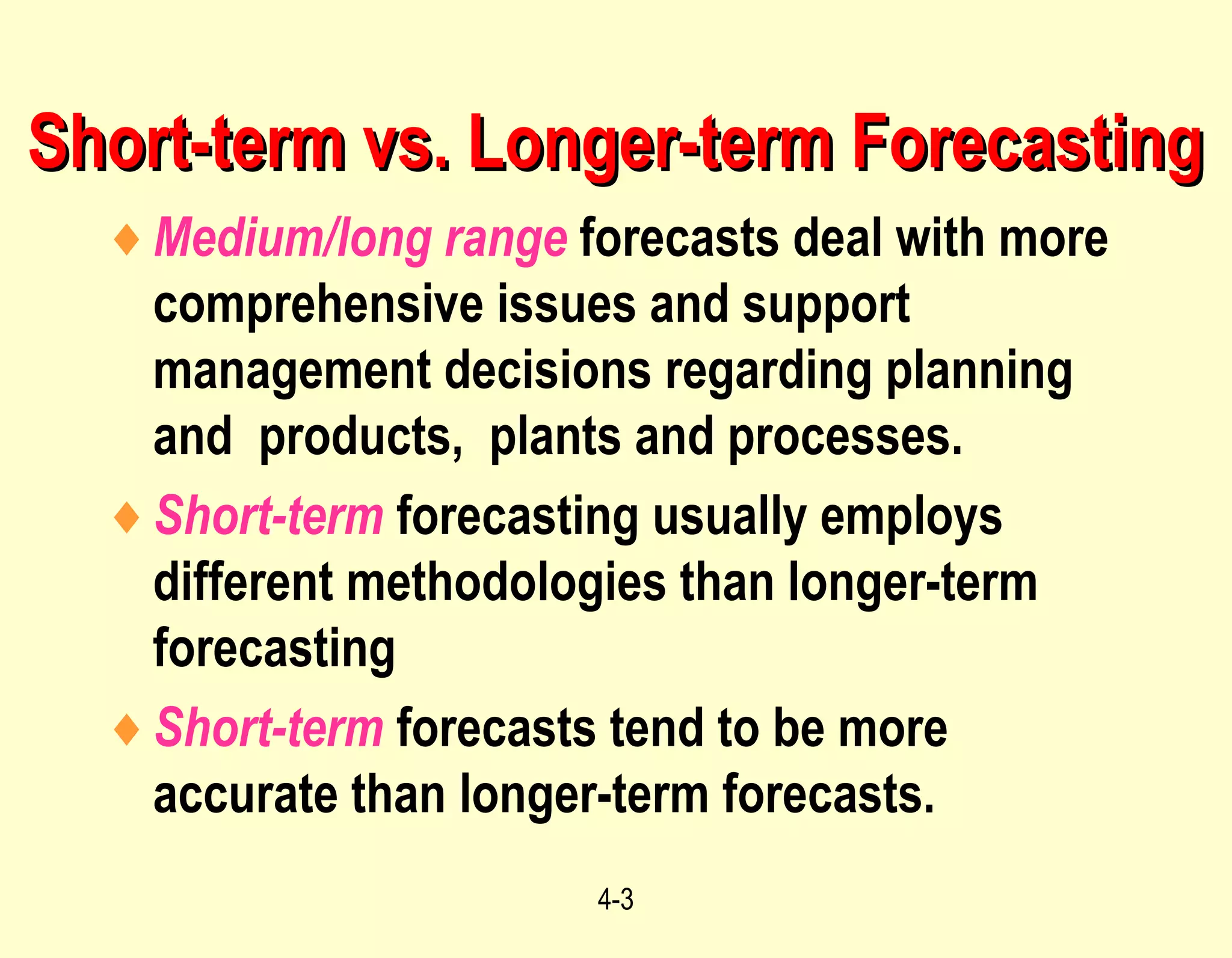 Ch04 forecasting | PPT