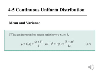 ch04 - part 2 (Cont unifm dist).ppt explained | PPT