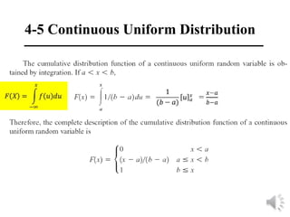 ch04 - part 2 (Cont unifm dist).ppt explained | PPT