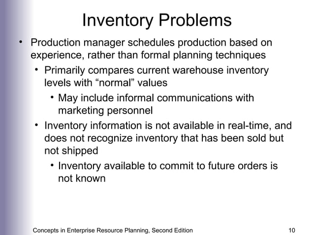 Chapter 4: Production and Supply Chain Management Information Systems | PPT