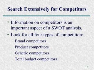 SWOT ANALYSIS MARKETING STRATEGY OC FERREL | PPT