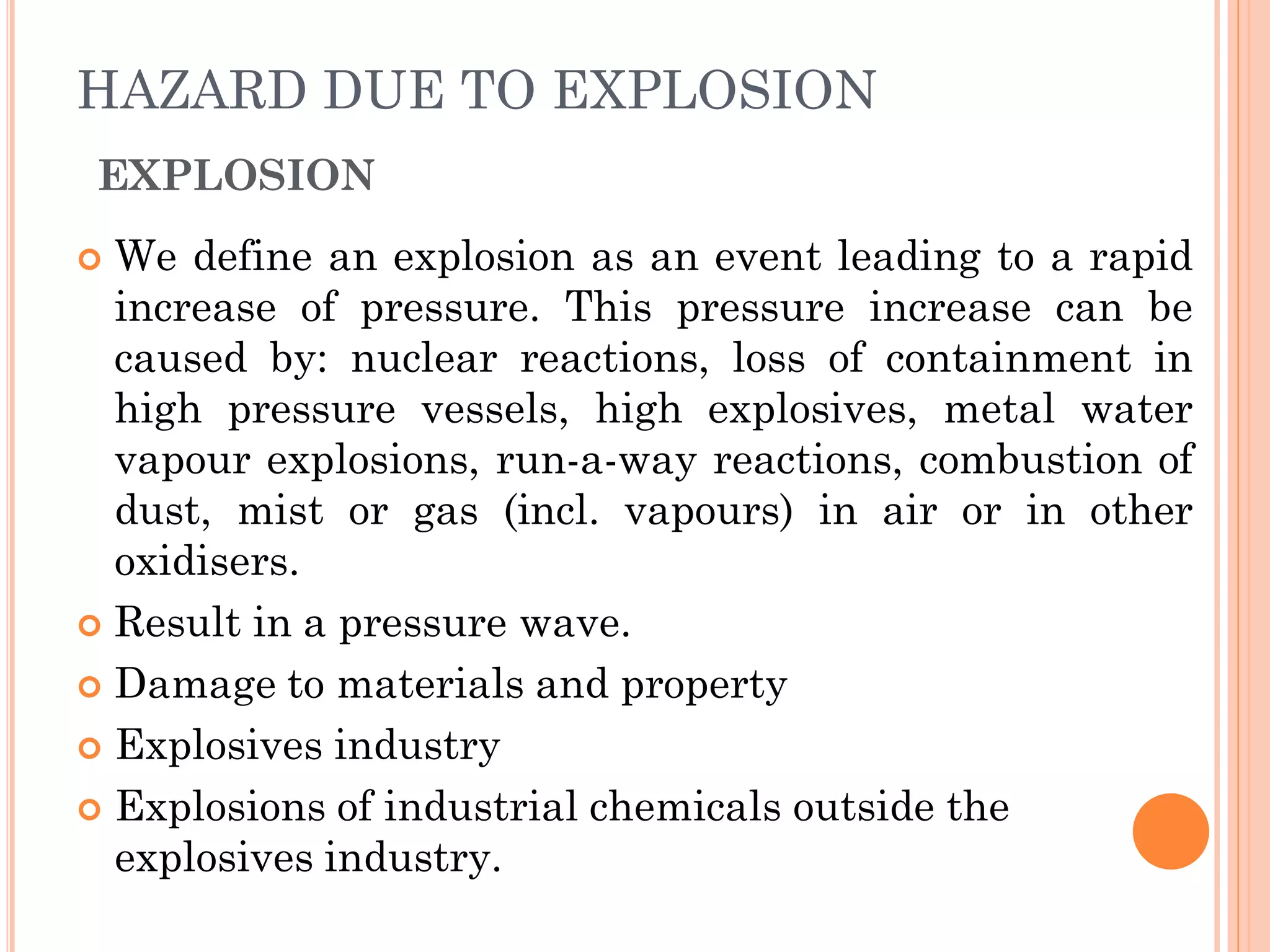 safety engineering in process plants module 2 | PDF