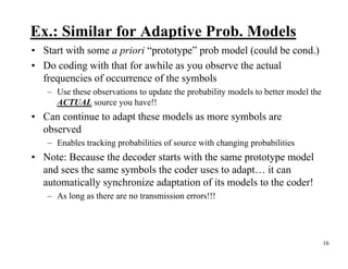 Ch 04 Arithmetic Coding ( P P T) | PPT