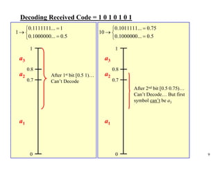 Ch 04 Arithmetic Coding ( P P T) | PPT