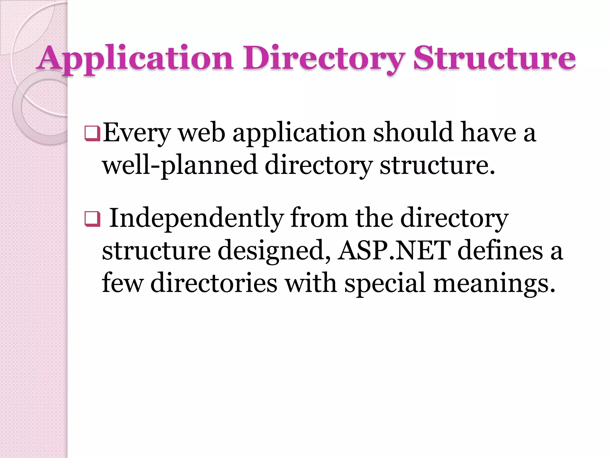 Ch 04 asp.net application | PPTX
