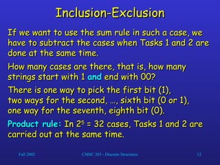 Basic counting in DSA for IT or Computer Science students | PPT