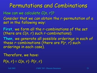 Basic counting in DSA for IT or Computer Science students | PPT