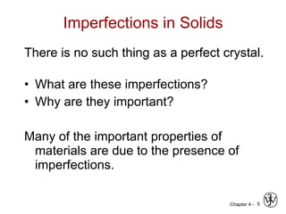Material Science Chapter 4 | PPT