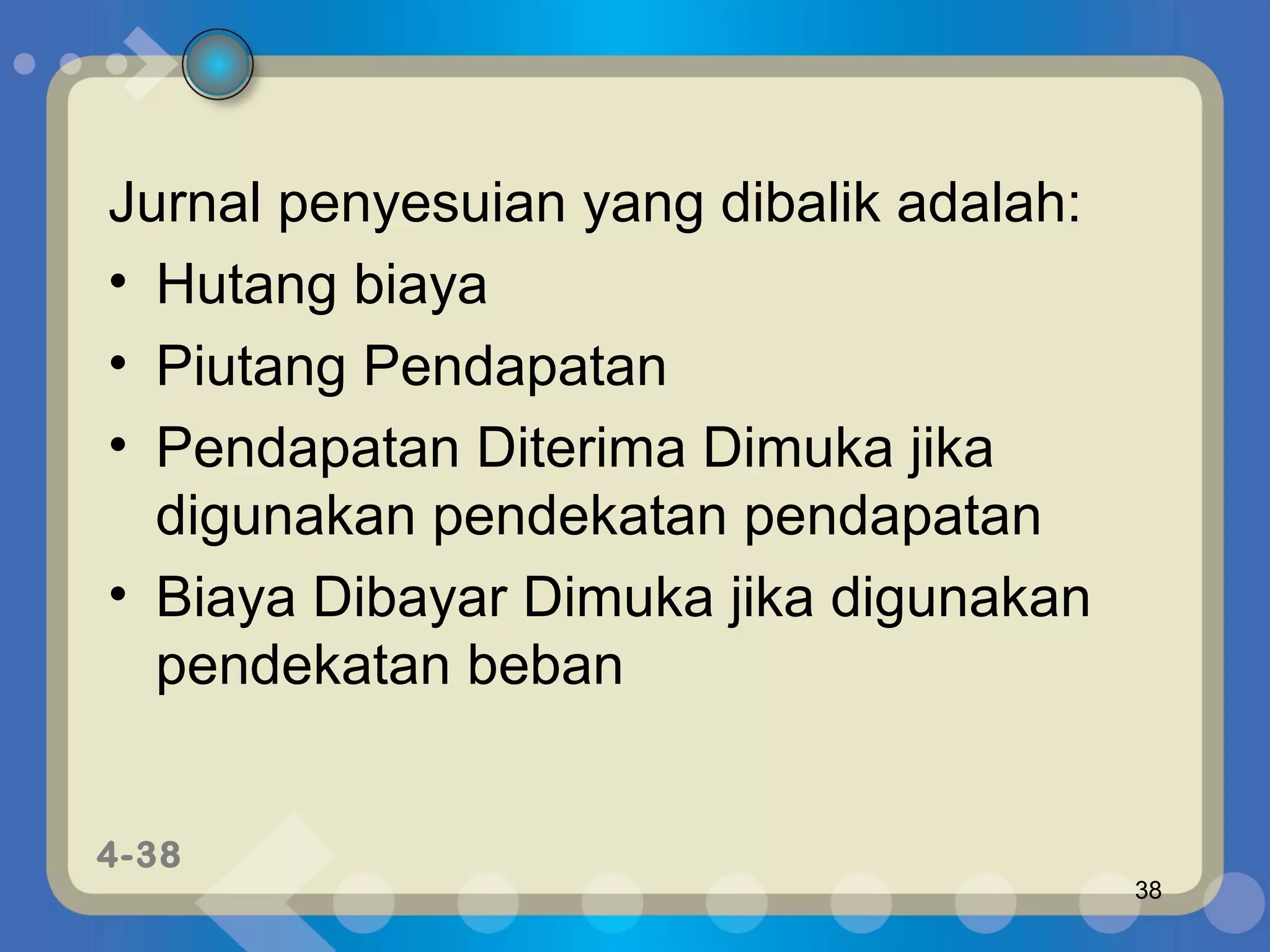 Ch04 kertas kerja, jurnal penutup,siklus akt | PPT