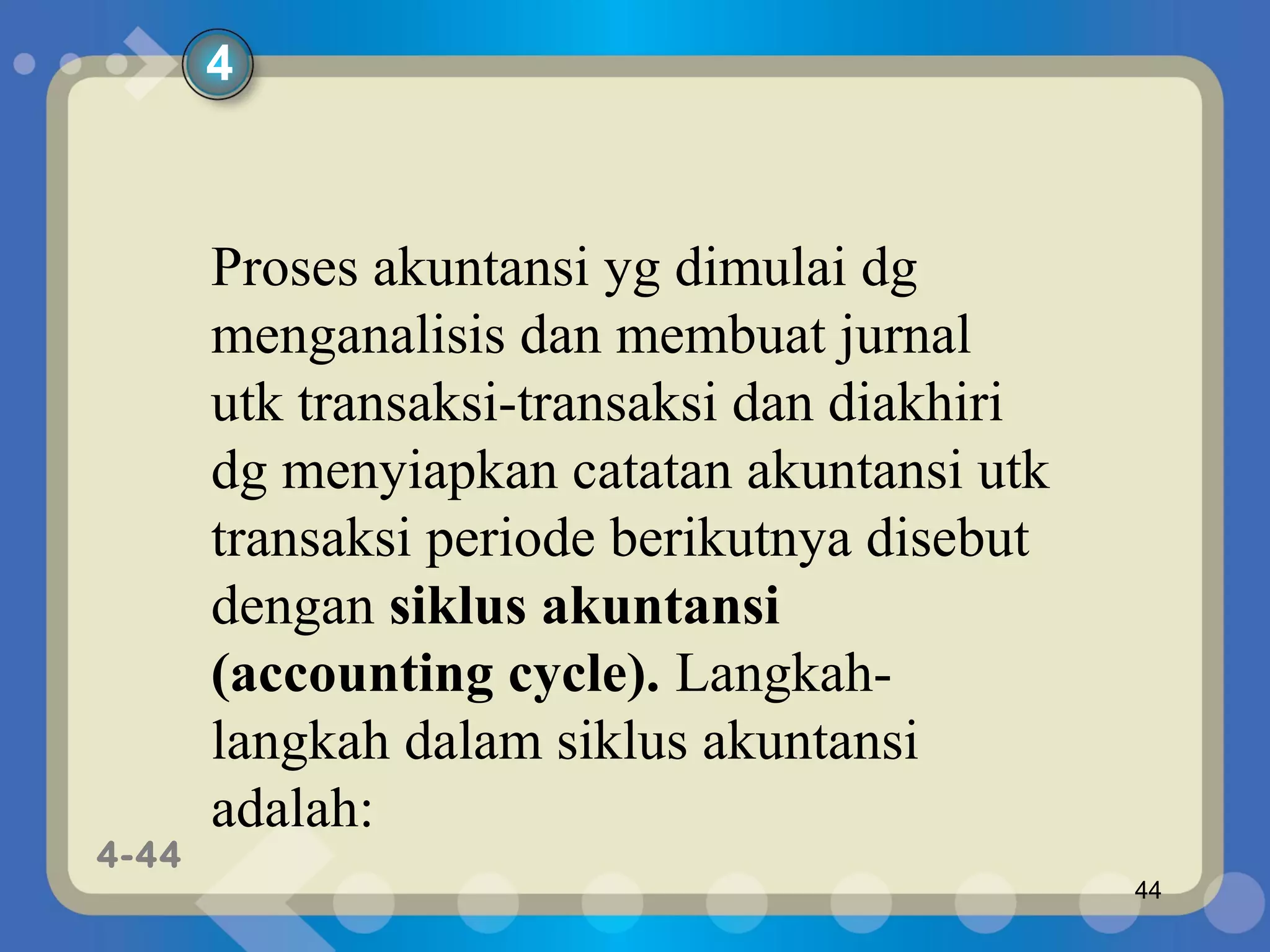 Ch04 kertas kerja, jurnal penutup,siklus akt | PPT
