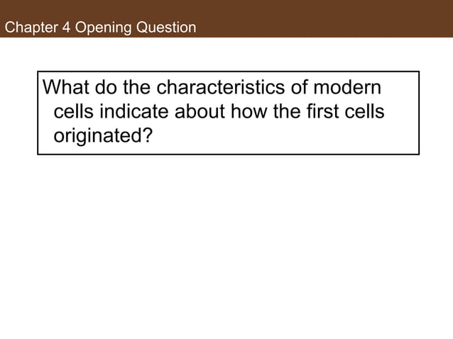AP Biology Chapter 4 Cells Notes | PPT