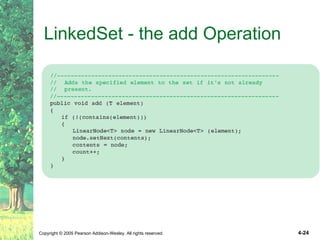 Ch04 Linked List Structure | PPT