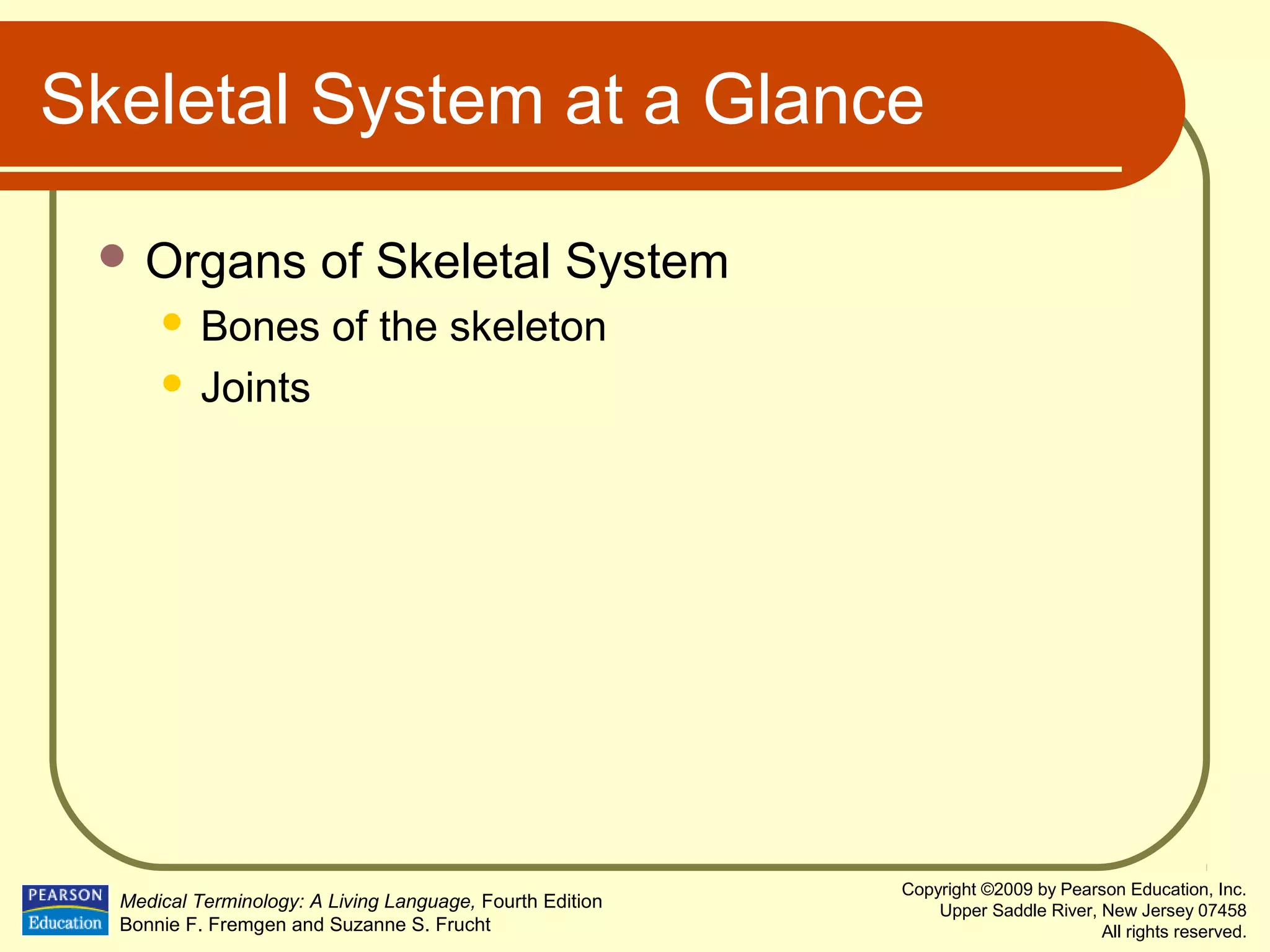 Ch04 musculoskeletal system | PPT