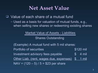 Ch04 mutual funds | PPT