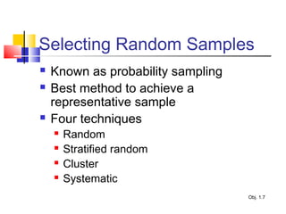 Ch04 sampling | PPT