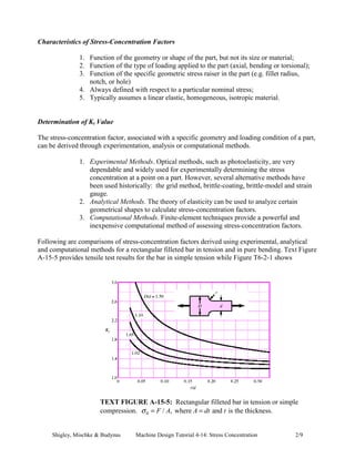 Ch04 section14 stress_concentration | PDF