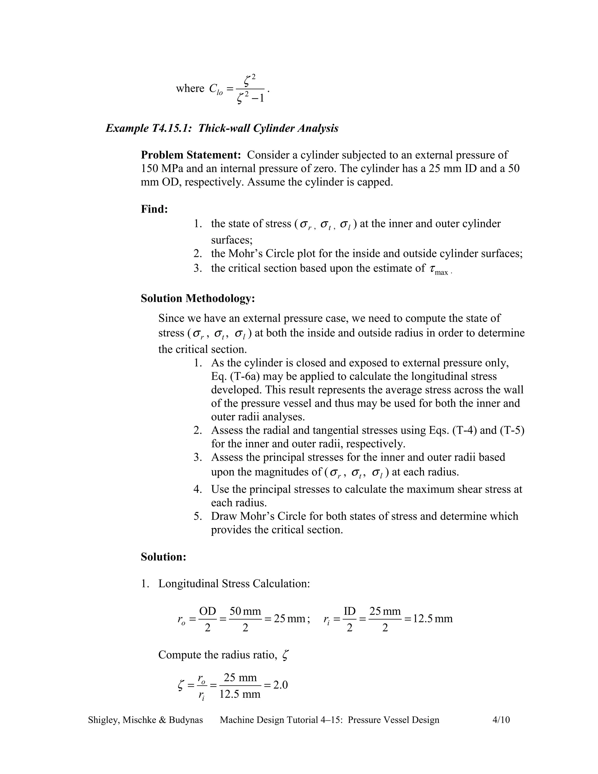Ch04 section15 pressure_vessel_design | PDF