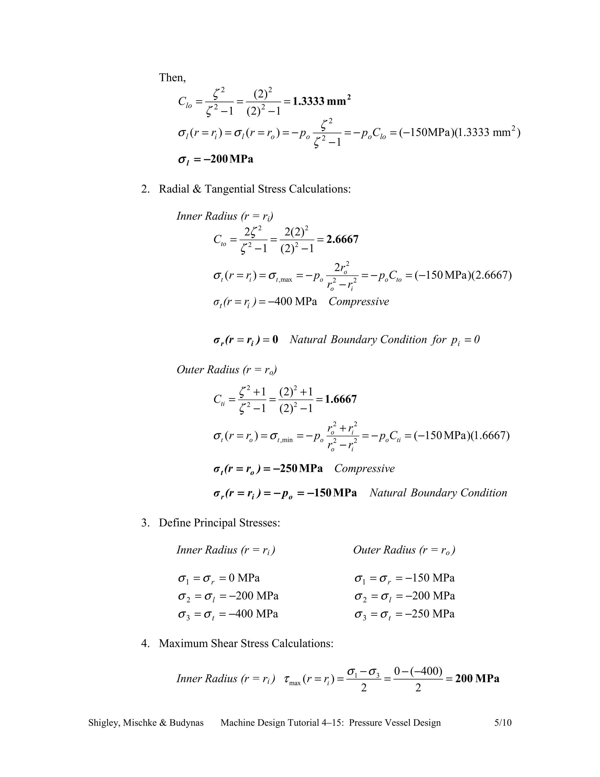 Ch04 section15 pressure_vessel_design | PDF