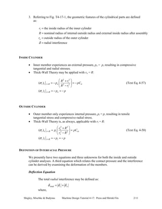 Ch04 section17 press_and_shrink_fits | PDF