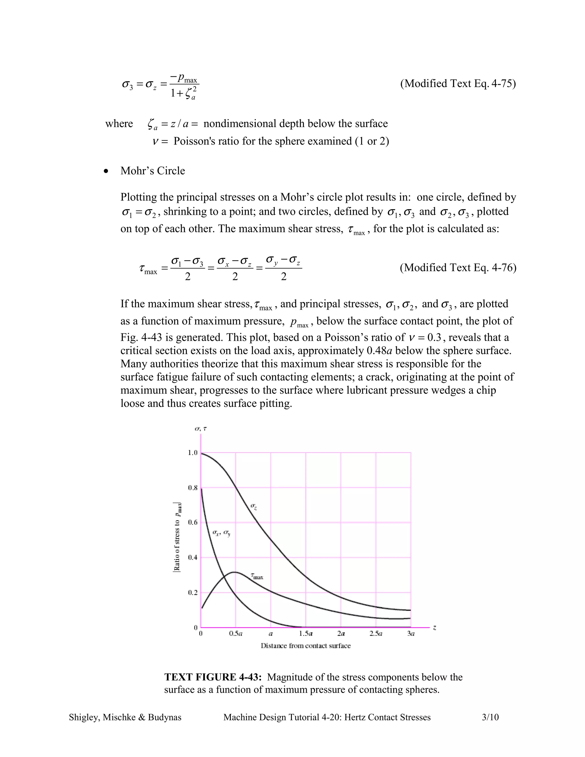 Ch04 section20 hertz_contact_stresses | PDF