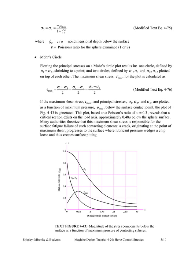 Ch04 section20 hertz_contact_stresses | PDF