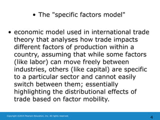 chapter 04 The Specific Factors Model.ppt