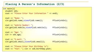 Object Oriented Programming using C++: Ch04 Structures.pptx