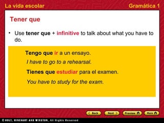 Ch04 Tener Idioms | PPT