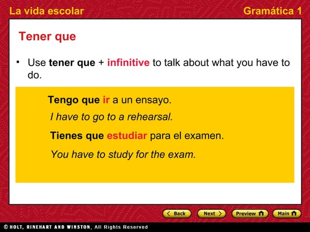 Ch04 Tener Idioms | PPT