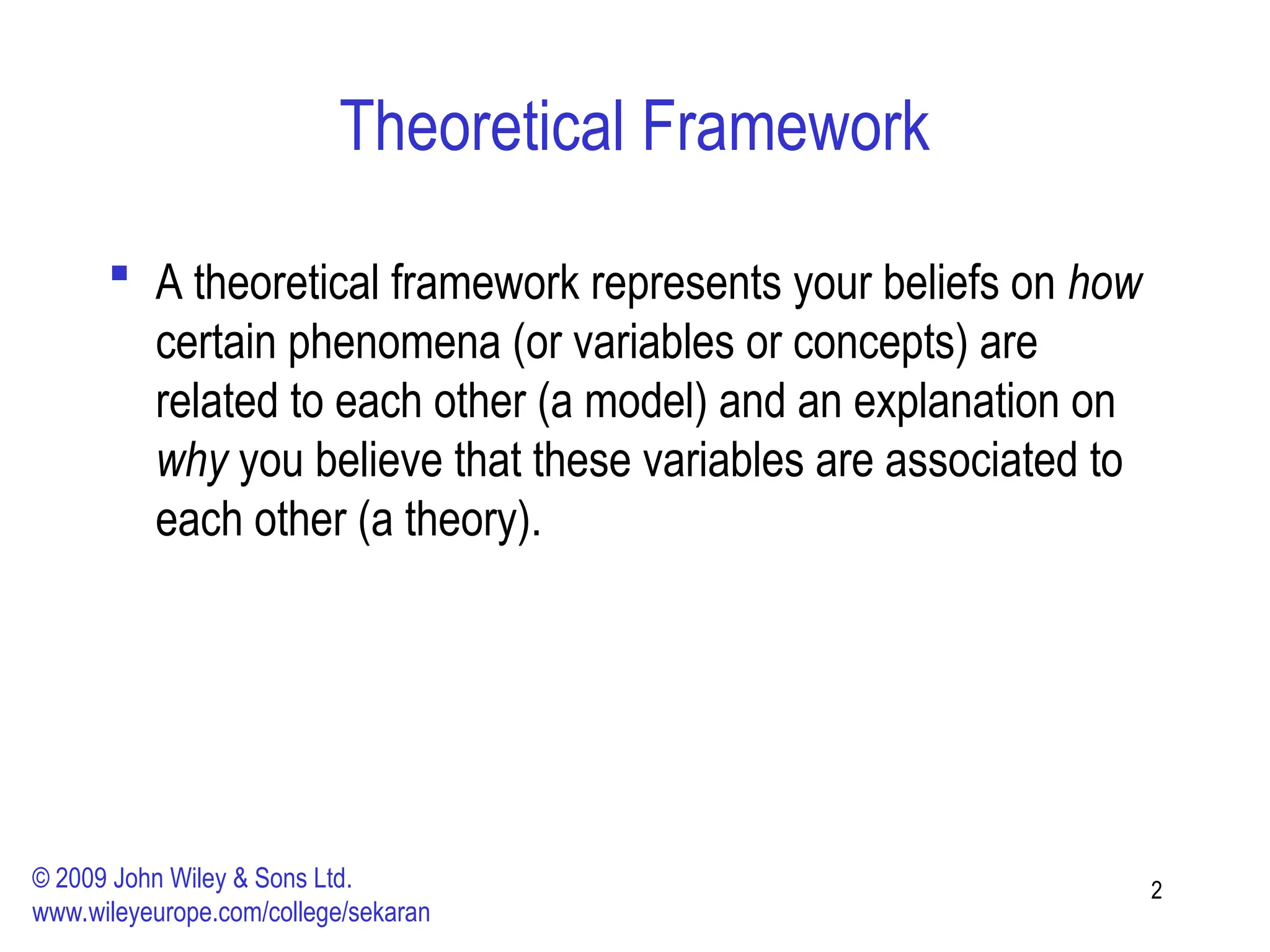 Metode Penelitian: Theoretical Framework.ppt