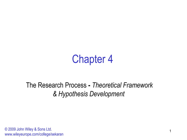 Metode Penelitian: Theoretical Framework.ppt