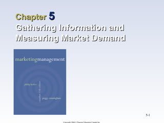 Gathering Market Information and Measuring Marketing Demand.ppt