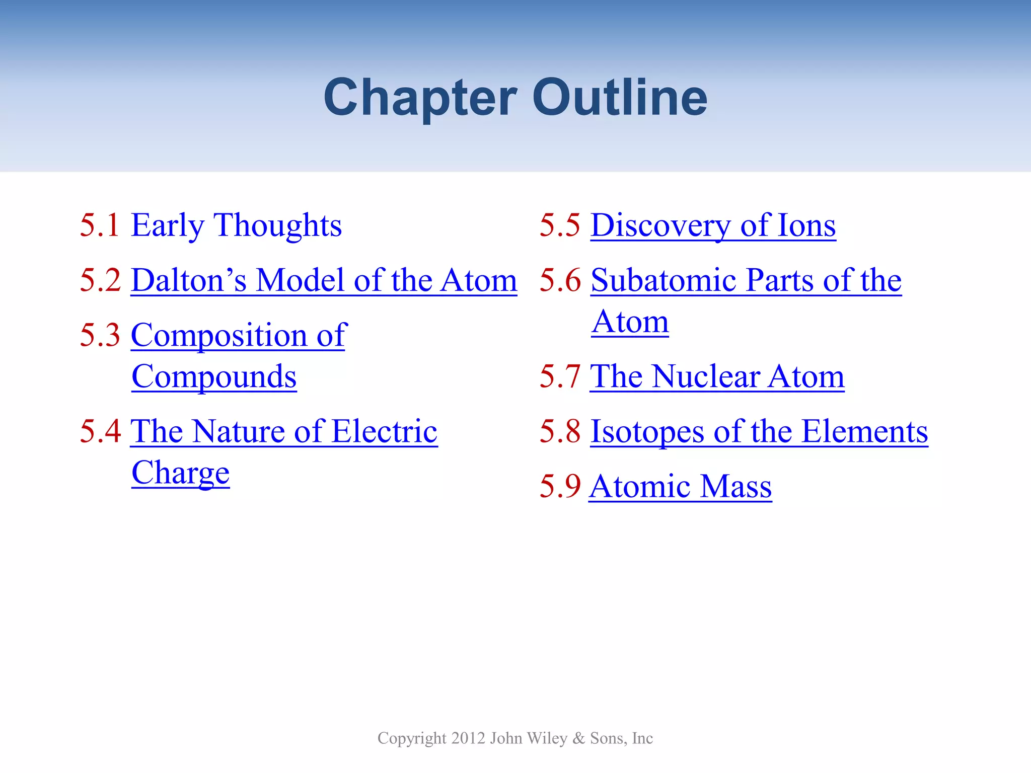 NWTC General Chemistry Ch 05 | PPTX