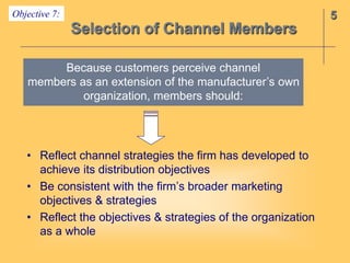 Strategy in MKT Channel Chapter 5ppt MKT | PPT