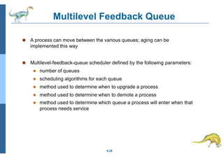 Operating systems - Processes Scheduling | PPTX