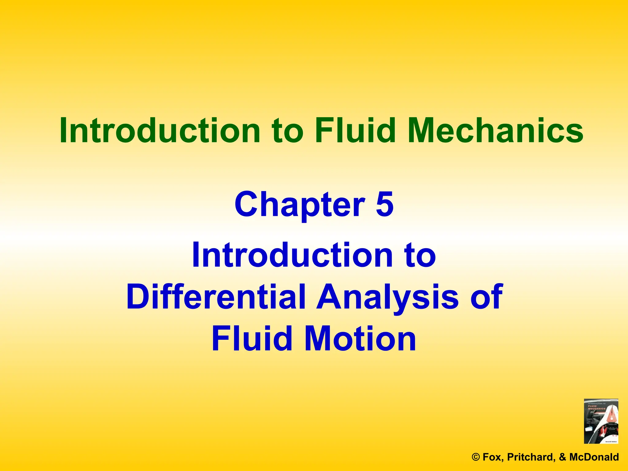 Introduction Differential Fluid Motion Pt1 | PPT