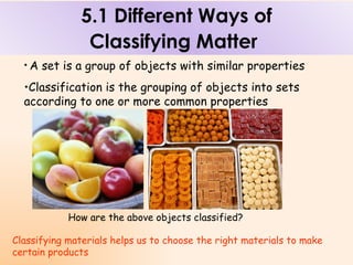 Ch05 classification of matter | PPT
