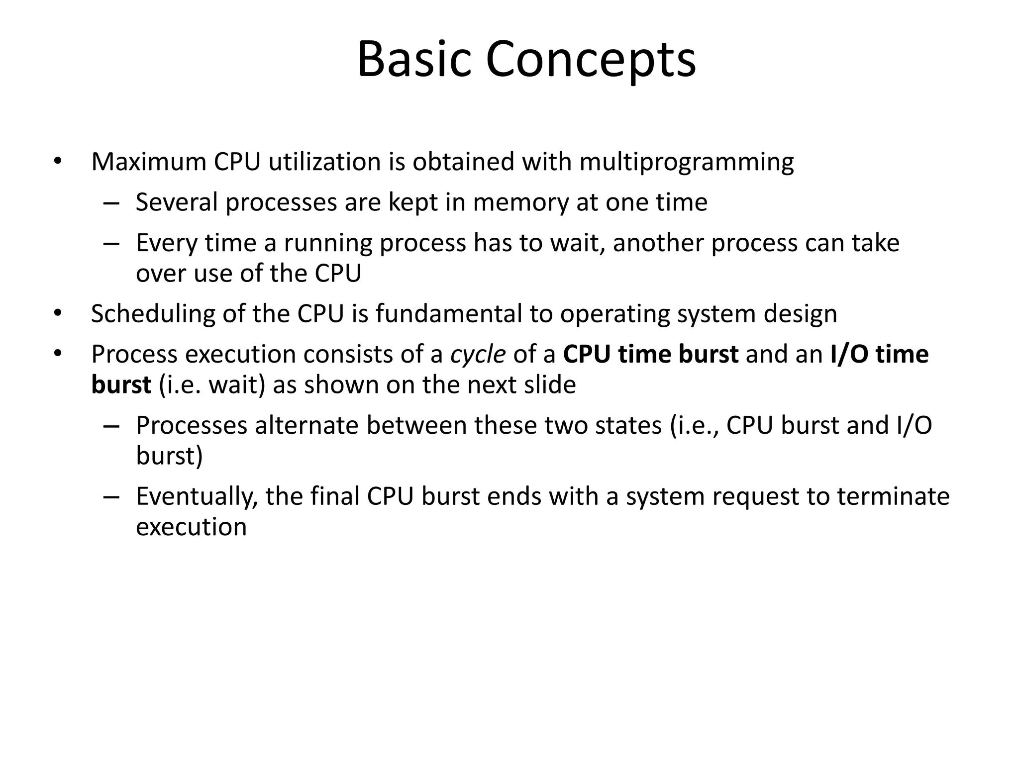 Ch05 cpu-scheduling | PPT