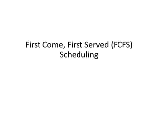 Ch05 cpu-scheduling | PPT