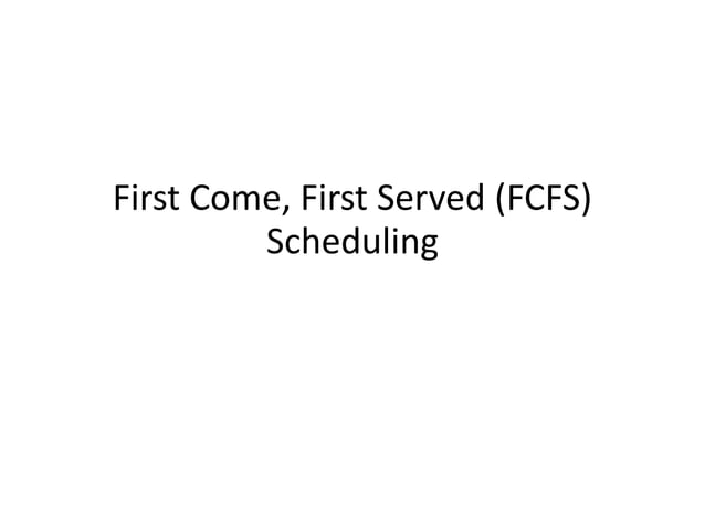 Ch05 cpu-scheduling | PPT