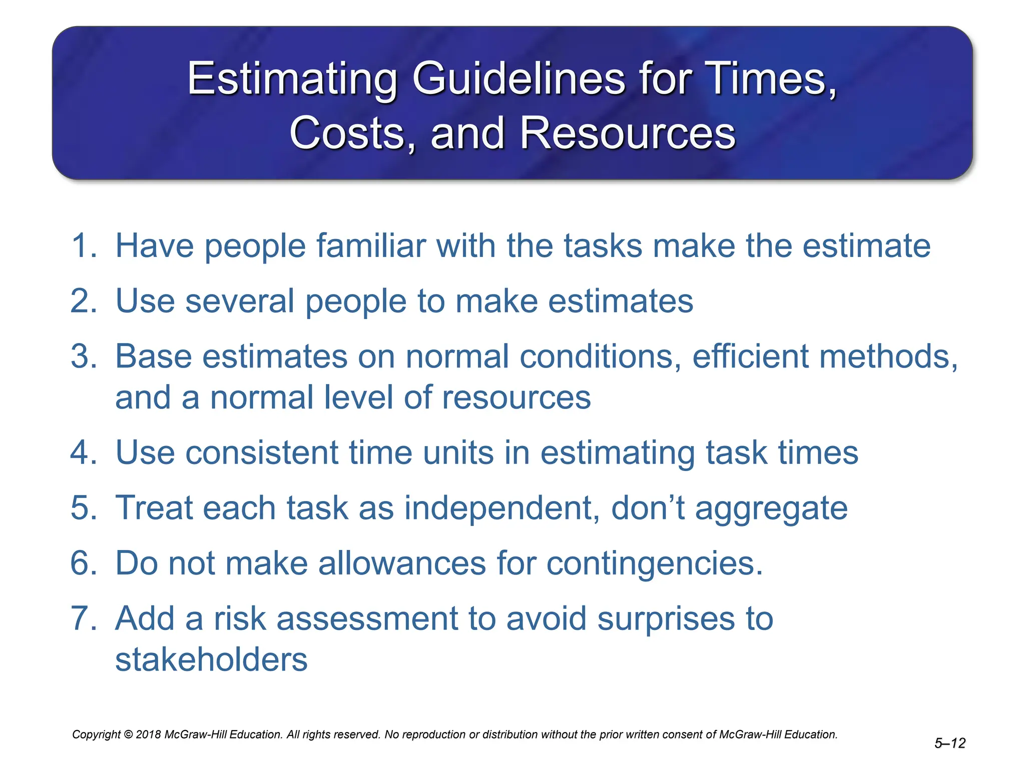 PROJECT MANAGEMENT - Estimating Project Times and Costs | PDF